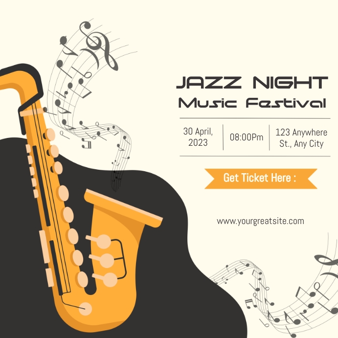 Jazz Night Template | PosterMyWall