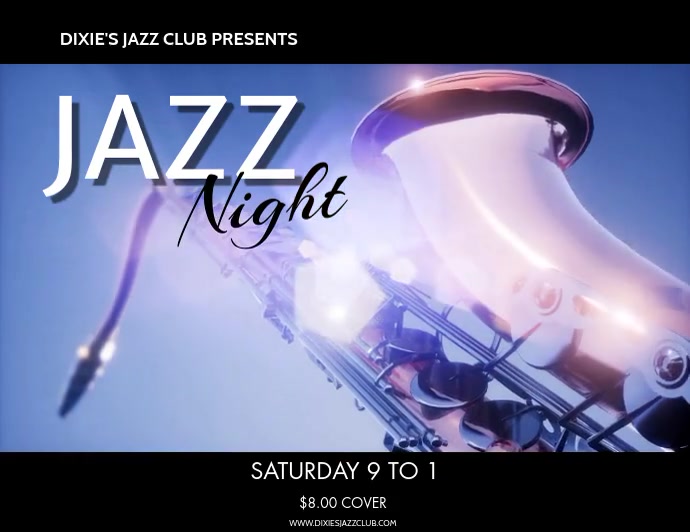 JAZZ NIGHT Template | PosterMyWall