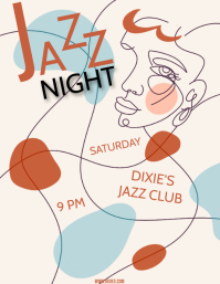 JAZZ NIGHT Template | PosterMyWall