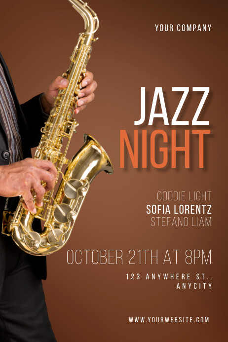 Jazz Night Template | PosterMyWall