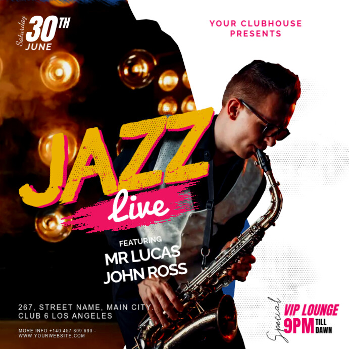 jazz night Template | PosterMyWall