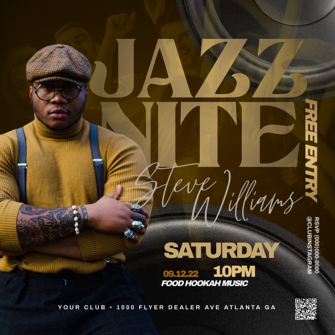Jazz nite Template | PosterMyWall