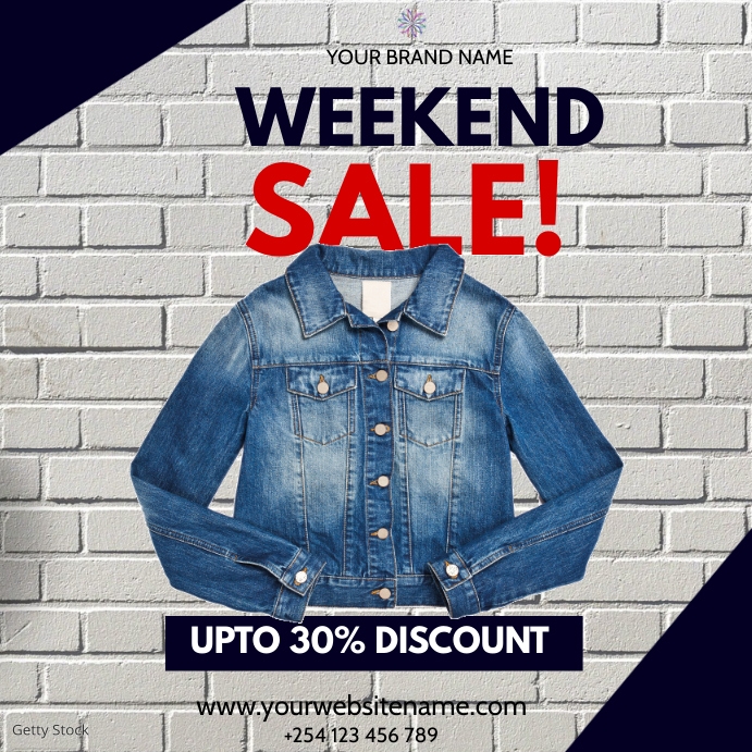 jeans fashion sale template | PosterMyWall