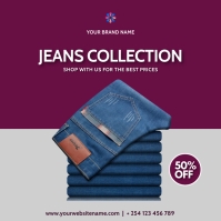 jeans jacket fashion sale template | PosterMyWall