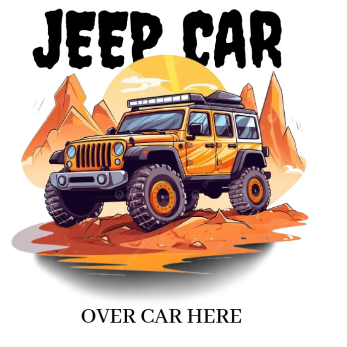 JEEP CAR Template | PosterMyWall