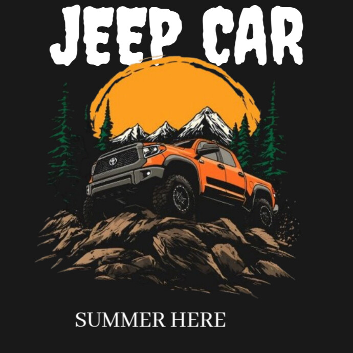 JEEP CAR Template | PosterMyWall