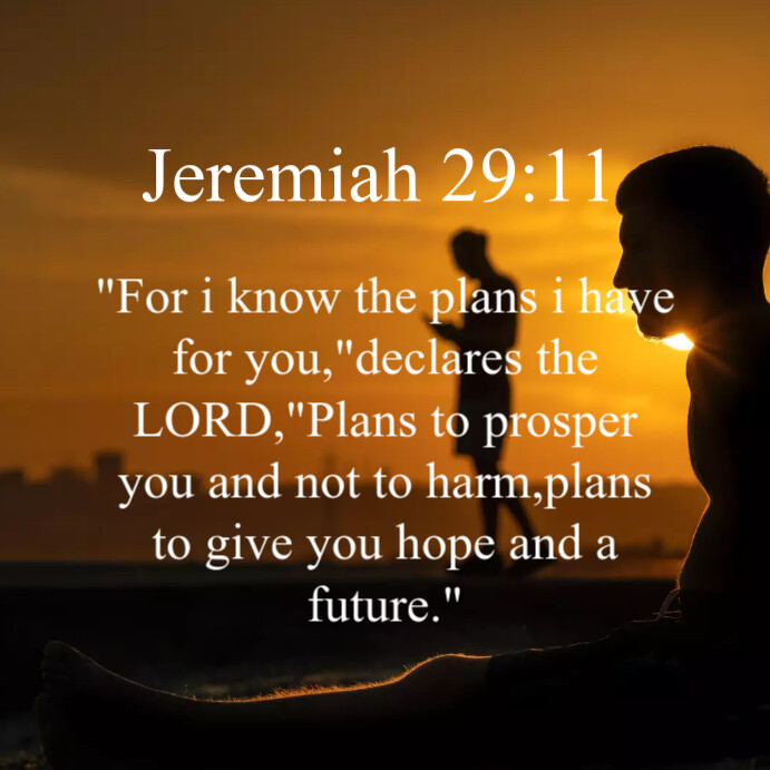Jeremiah 29 11 Quote Jeremiah 29:11 Bible Verse Wall Art, Modern