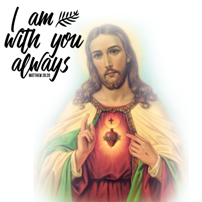 Jesus background with bible verse quote Template | PosterMyWall