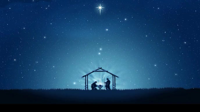 Jesus born in manger nativity video Template | PosterMyWall