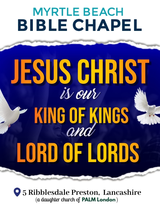 Jesus Christ Flyers Template | PosterMyWall
