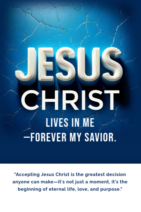 Jesus Template | PosterMyWall