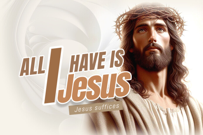 Jesus Template | PosterMyWall
