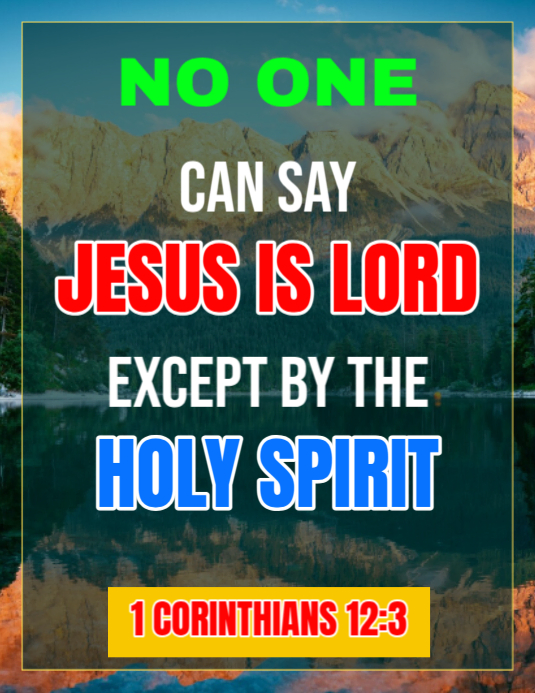 Jesus is Lord Ad Template | PosterMyWall