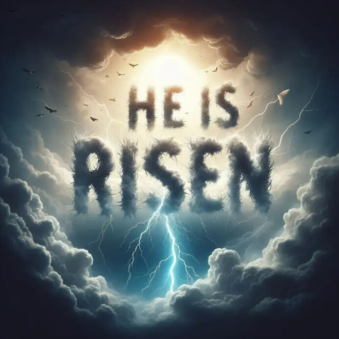 Jesus is risen Template | PosterMyWall