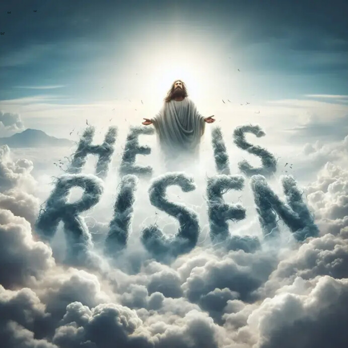Jesus is risen Template | PosterMyWall