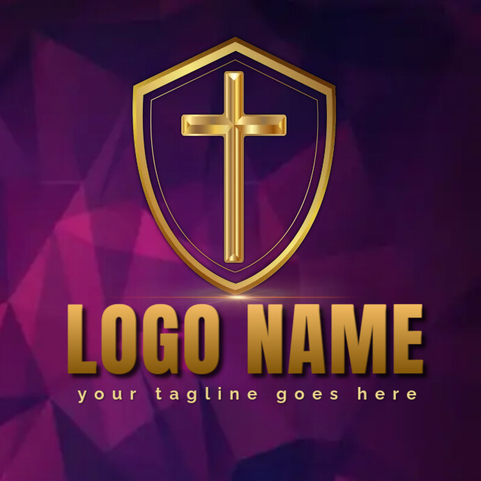 jesus logo, christian logo, church logo, logo Template | PosterMyWall