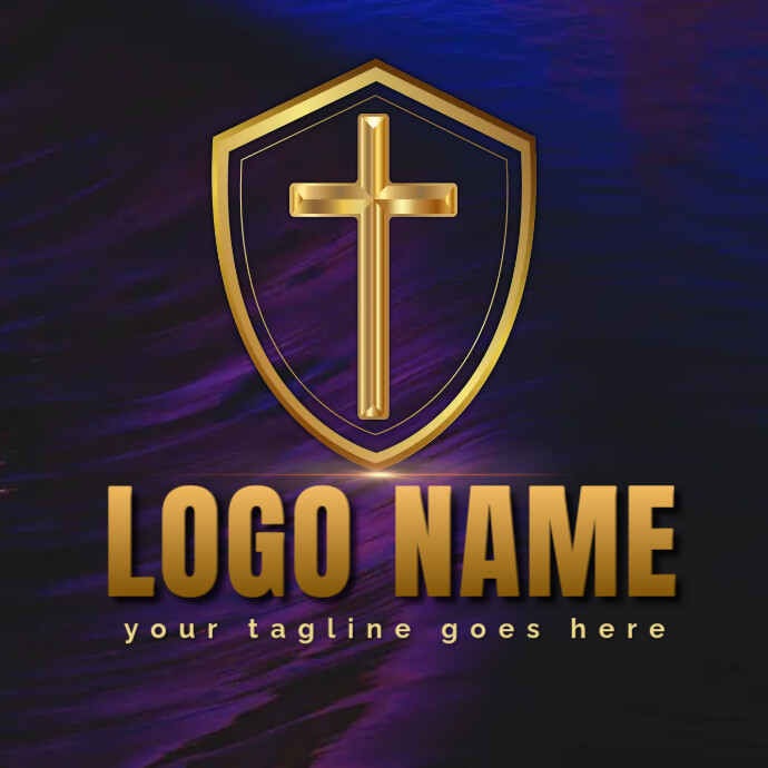 Copy of jesus logo, christian logo, church logo, logo | PosterMyWall