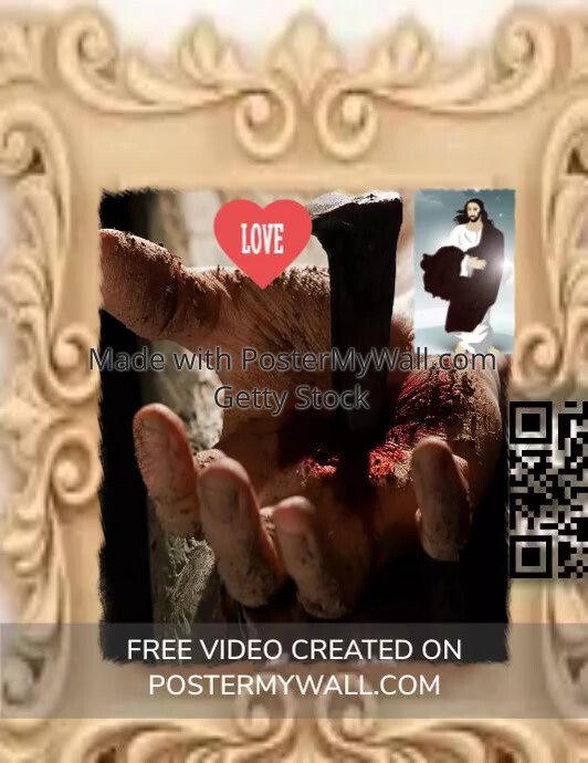 Plantilla de Jesus love | PosterMyWall