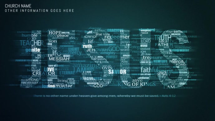 JESUS ONLINE WORSHIP Template | PosterMyWall