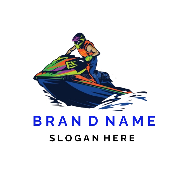 jet ski logo Template | PosterMyWall