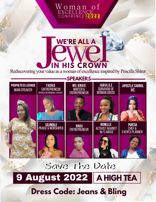 Copy of Jewel Woman Conference | PosterMyWall