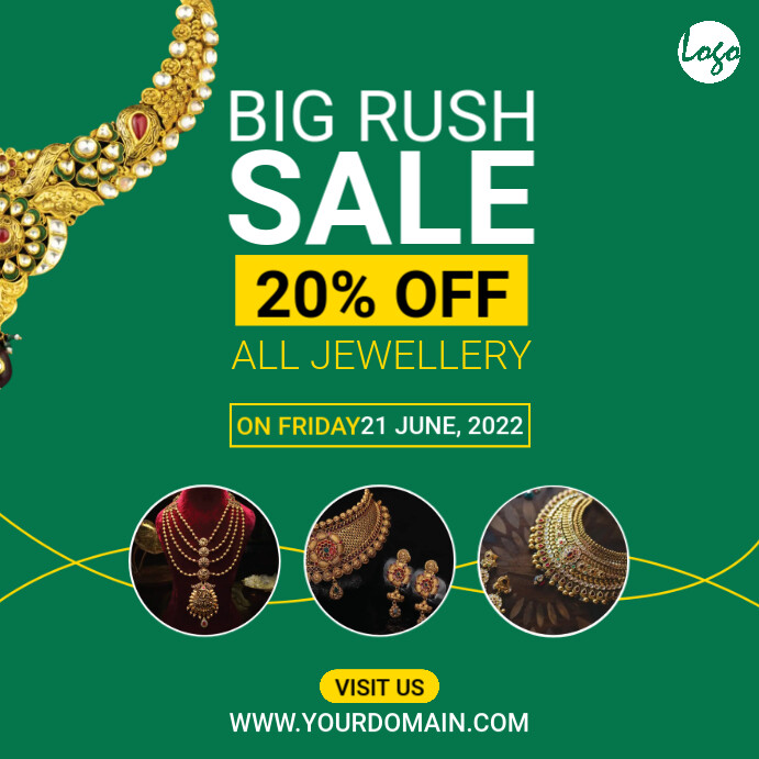 Jewellery Post Template | PosterMyWall