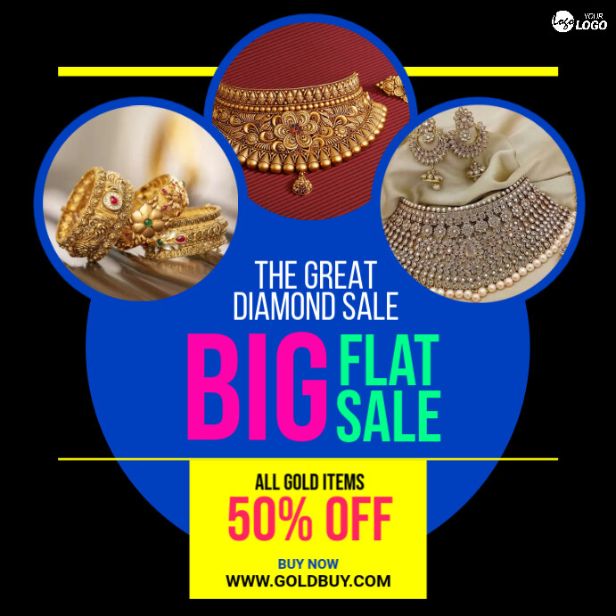 Jewellery Sale Ad Template | PosterMyWall