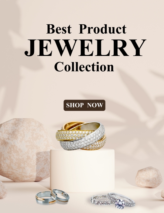 JEWELRY DIAMOND RING BEAUTY TEMPLATE | PosterMyWall