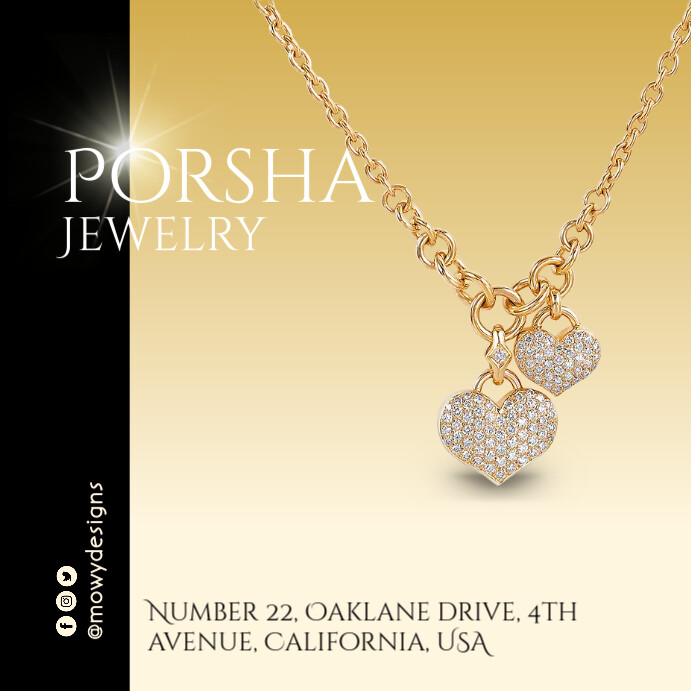 Jewelry Instagram Post Template | PosterMyWall