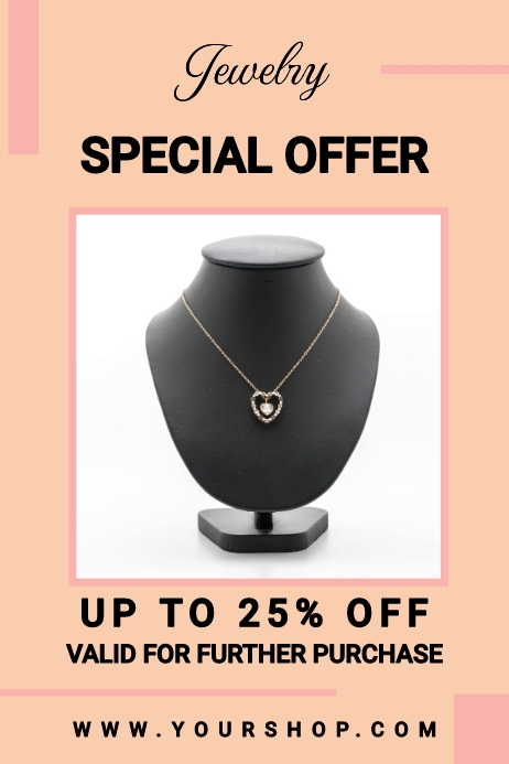 Jewelry Promotion Template | PosterMyWall