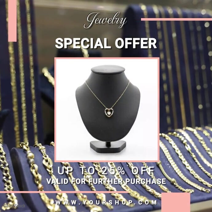 Jewelry Promotion Template | PosterMyWall
