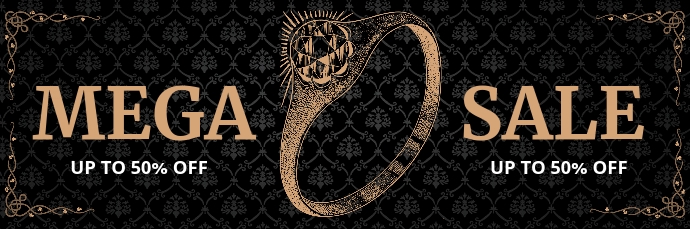 JEWELRY SALE BANNER Template | PosterMyWall
