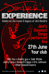 Tribute Show Poster Template | PosterMyWall