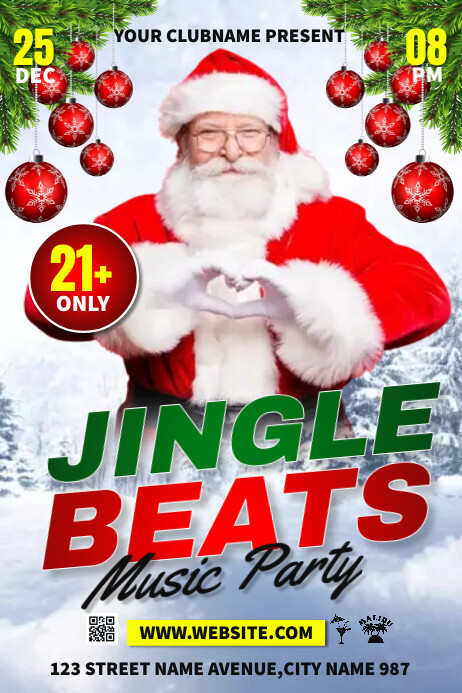 Copy of Jingle Beats Christmas | PosterMyWall