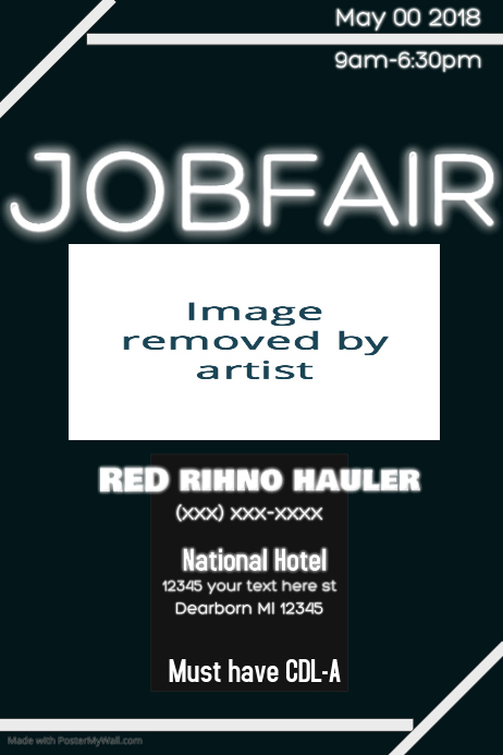 This Design Template is not available | PosterMyWall