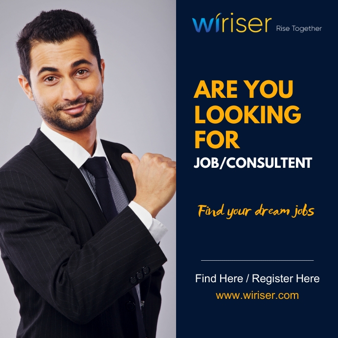 Job Consultent/Dream Jobs Template | PosterMyWall