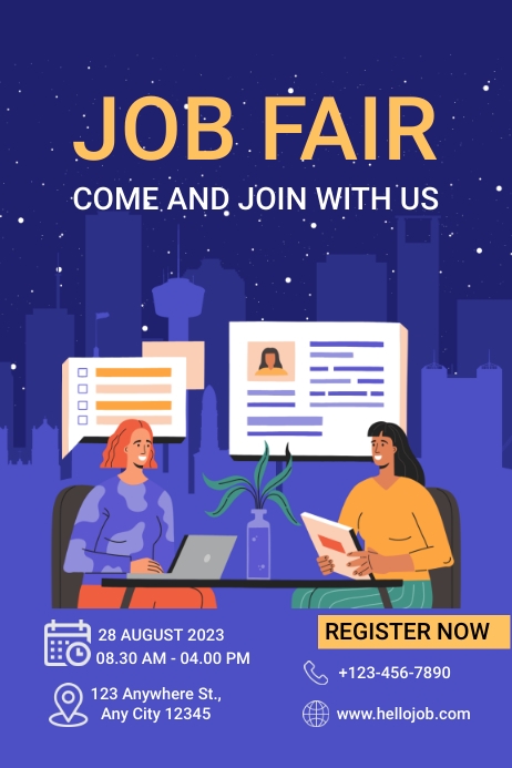 Plantilla de Job Fair | PosterMyWall