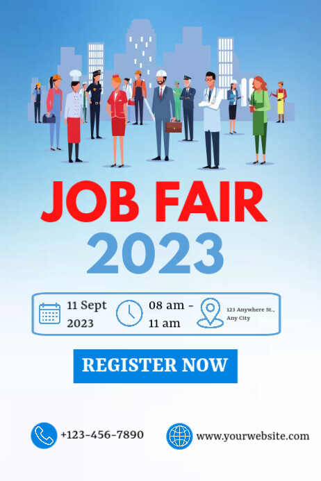 Job Fair Templat | PosterMyWall