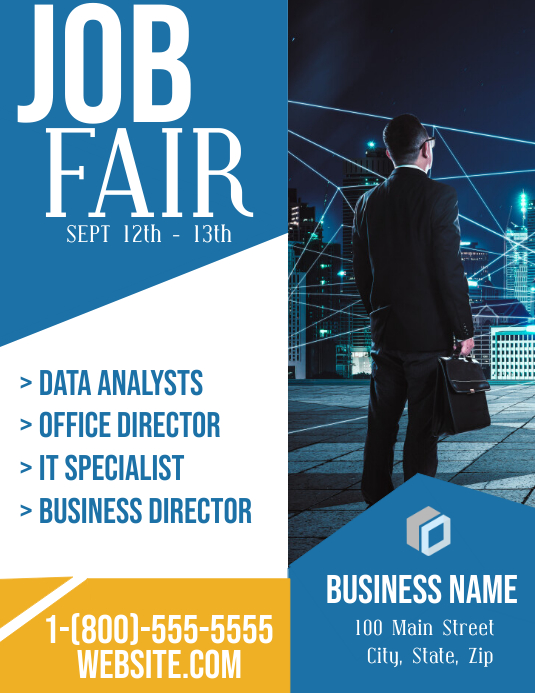 Job Fair Template | PosterMyWall