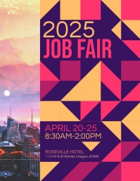 Virtual Job Fair Flyer Template | PosterMyWall