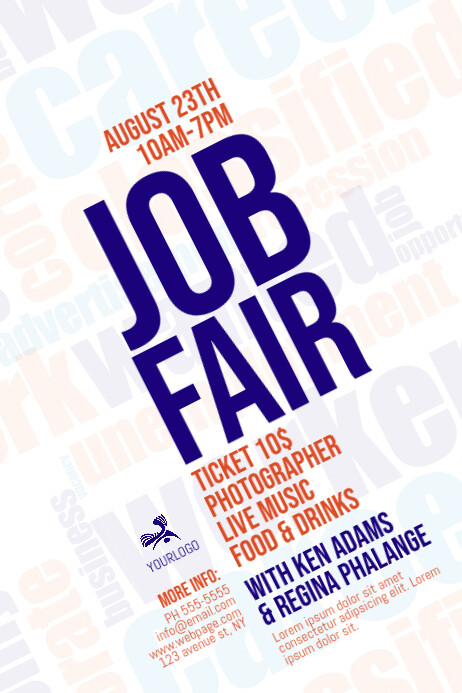 Job Fair Flyer Template | PosterMyWall