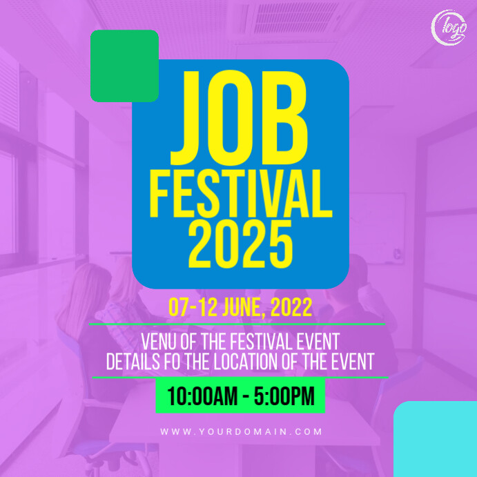 Plantilla de Job Fair Post | PosterMyWall