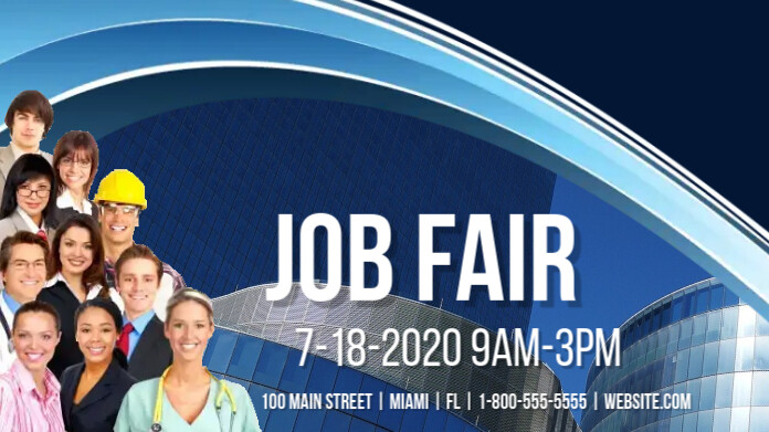 Job fair flyer Template | PosterMyWall