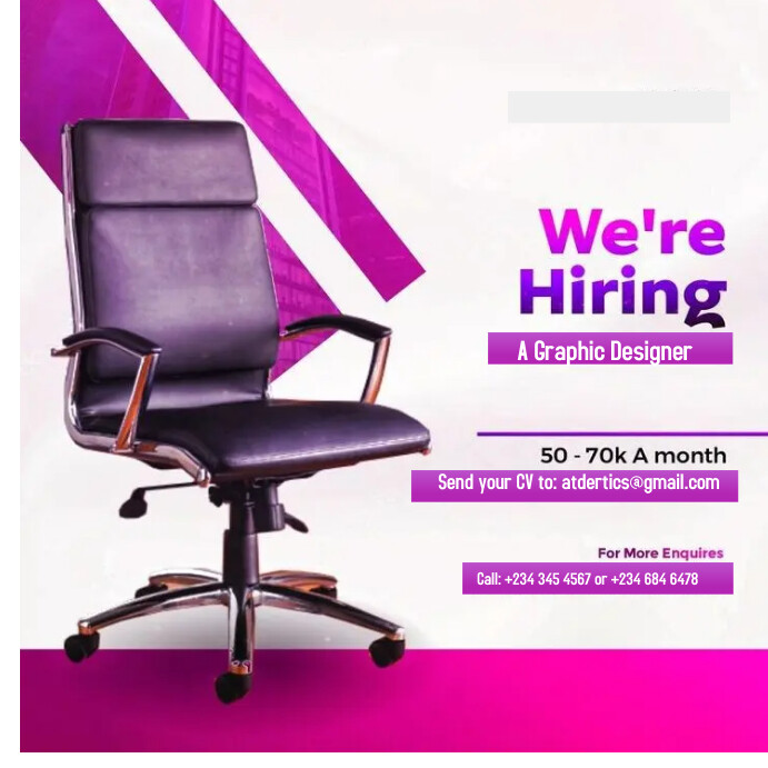 Job Hiring Template | PosterMyWall