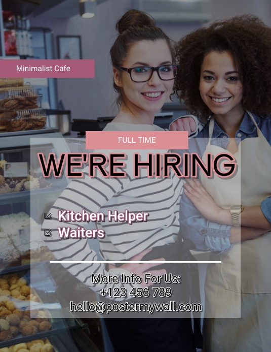 JOB HIRING Template | PosterMyWall