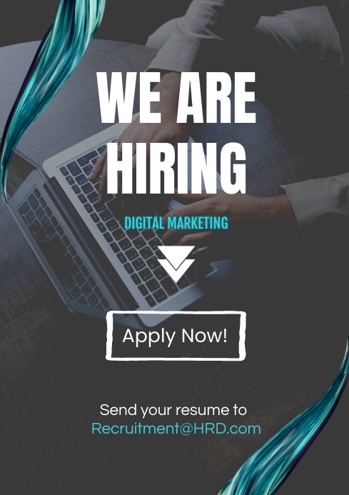 Plantilla de Job Hiring Flyer | PosterMyWall