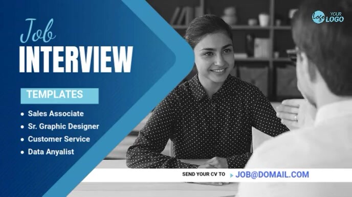 Job Interview banner template | PosterMyWall