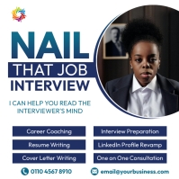 job interview career coaching flyer Template | PosterMyWall