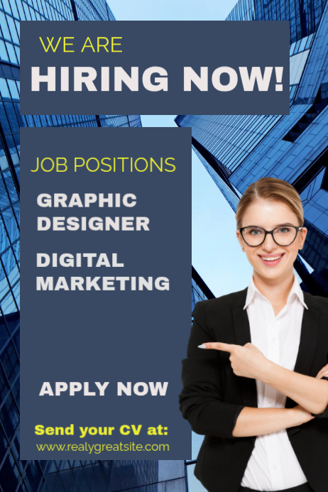 job jobs hiring 2027 2028 20226, Template | PosterMyWall