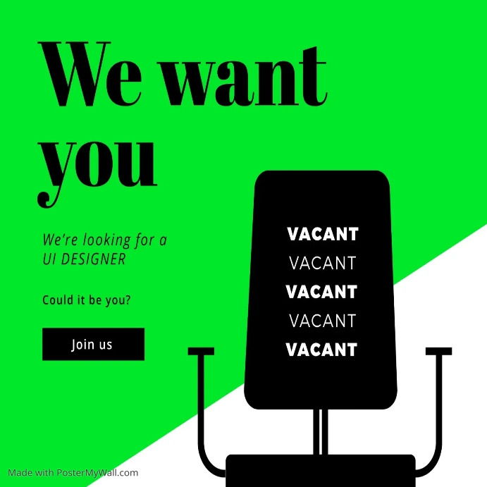 Job vacancy background flat style Template | PosterMyWall